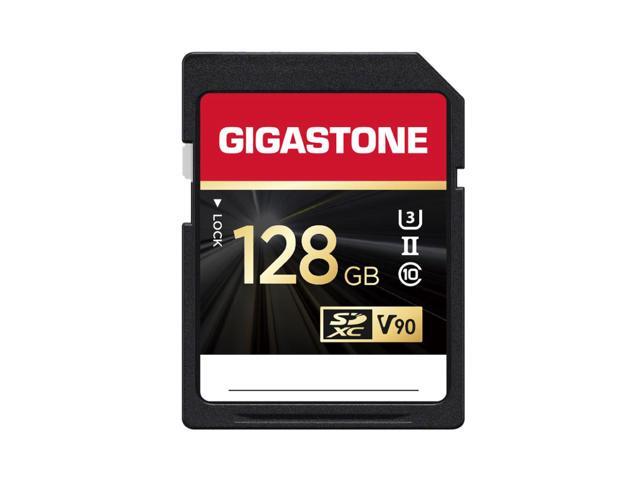 Click here for Gigastone 128GB SD card UHS-II V90 U3 SDXC Memory... prices