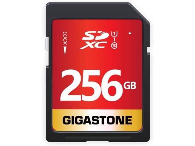 Click here for GIGASTONE 256GB SD Card UHS-I U1 Class 10 SDXC Mem... prices