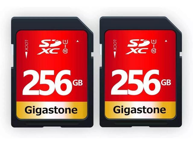 Click here for GIGASTONE 256GB SD Card UHS-I U1 Class 10 SDXC Mem... prices