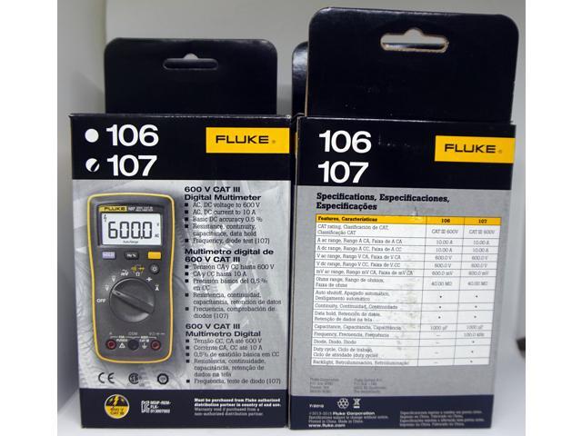 Click here for Fluke 107 Ac/dc Current Handheld Digital Multimete... prices