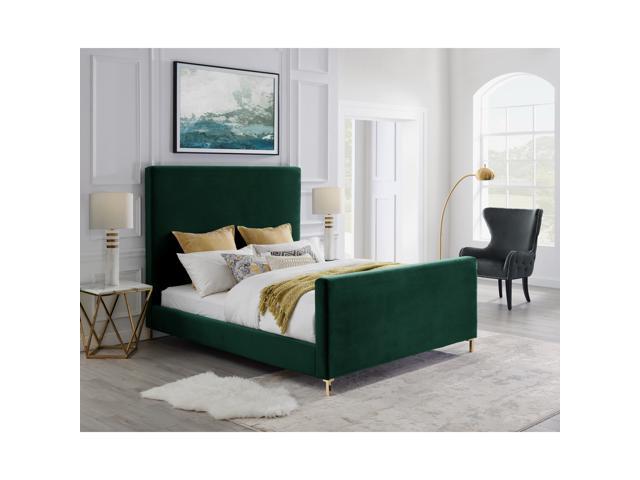 Click here for Inspired Home Montgomery Platform Bed - Hunter Gre... prices