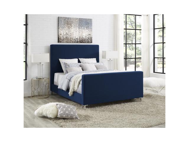 Click here for Inspired Home Montgomery Platform Bed - Upholstere... prices
