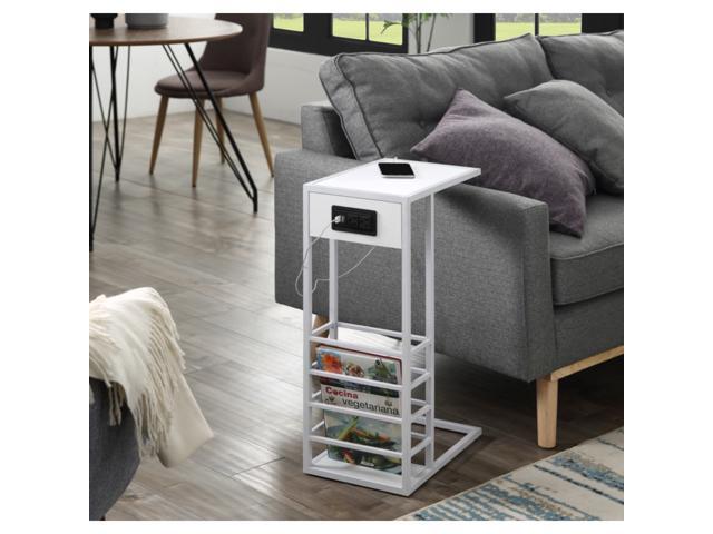 Click here for Loft Lyfe Miller C Table - Magazine Holder  2 USB... prices