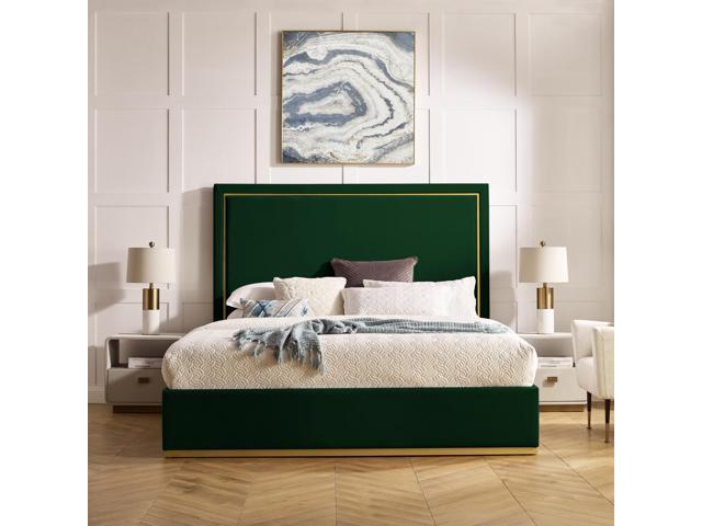 Click here for Inspired Home Maliya Platform Bed Queen Size - Uph... prices