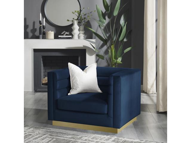 Click here for Inspired Home Khyree Club Chair - Upholstered Gold... prices