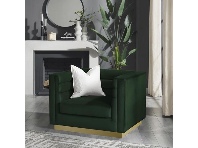 Click here for Inspired Home Khyree Club Chair - Upholstered Gold... prices