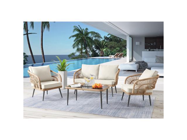 Click here for Inspired Home Yessenia Patio Conversation Set - Se... prices