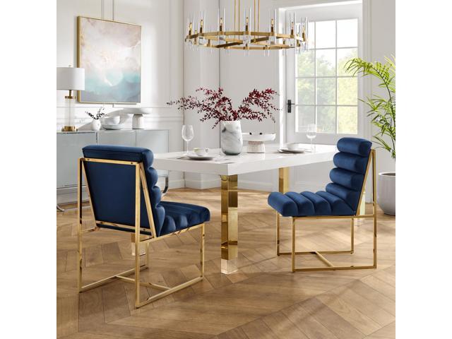 Click here for Inspired Home Lora Dining Chair - Upholstered  Sta... prices