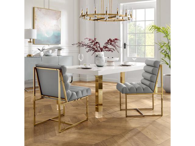 Click here for Inspired Home Lora Dining Chair - Upholstered  Sta... prices