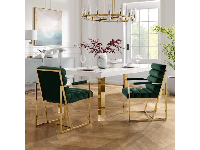 Click here for Inspired Home Lora Dining Chair - Upholstered  Sta... prices