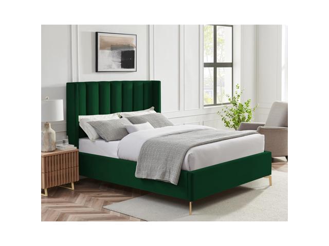 Click here for Inspired Home Kristofer Platform Bed - Upholstered... prices