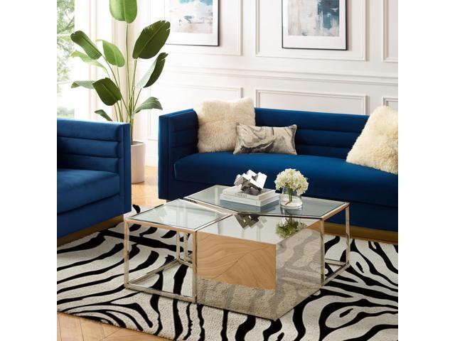 Click here for Inspired Home Mehki Coffee Table - 3 Pieces Metal... prices