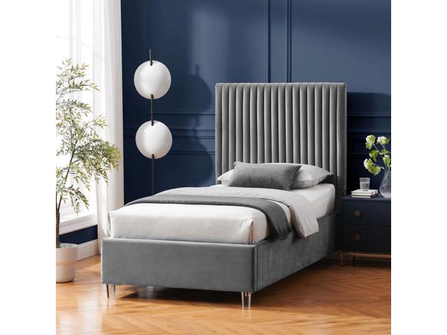 Click here for Inspired Home Matix Platform Bed - upholstered  de... prices
