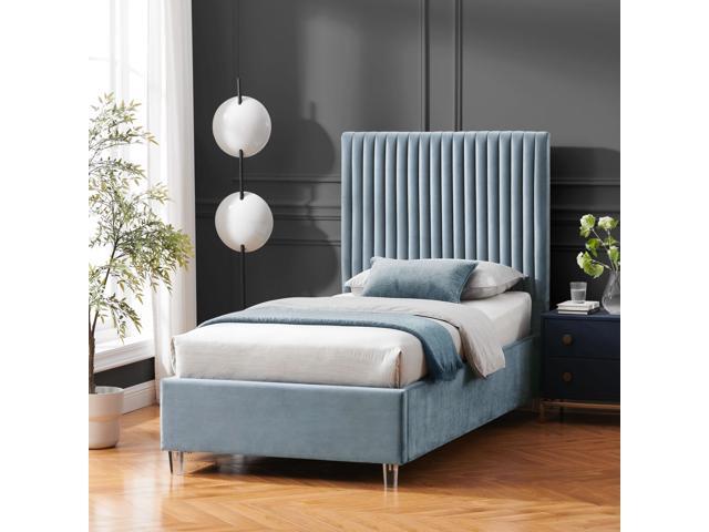 Click here for Inspired Home Matix Platform Bed - upholstered  de... prices