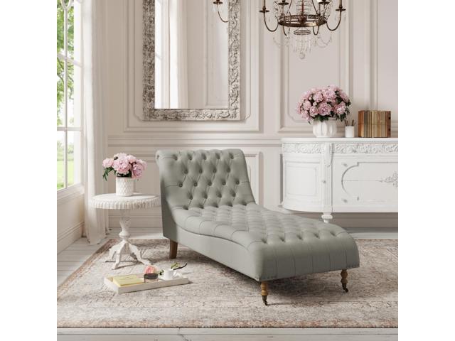 Click here for Rustic Manor Melani Chaise Lounge - Button Tufted... prices