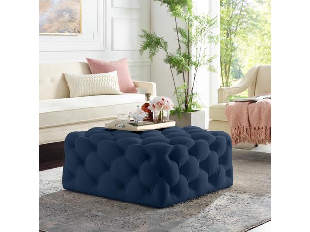 Click here for Inspired Home Dustin Cocktail Ottoman - Tufted All... prices