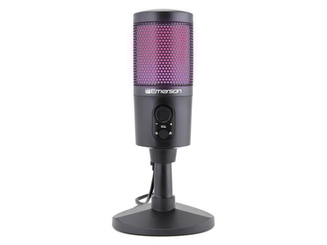 Click here for Emerson USB Gaming & Streaming Microphone with RGB... prices