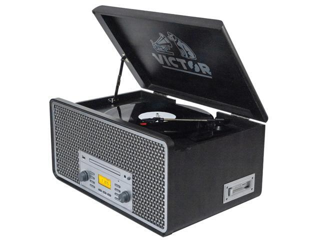 Click here for Victor Monument 8-in-1 Wood Music Center with 3-Sp... prices