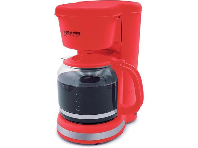 Click here for Better Chef 12 Cup Pause n Serve Coffee Maker Red prices