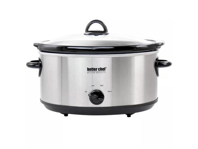 Click here for Better Chef 6-Quart Oval Stainless Steel Slow Cook... prices