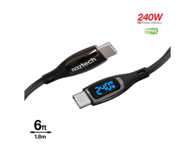 Click here for Naztech DigiWATT USB-C to USB-C Digital LED Cable... prices