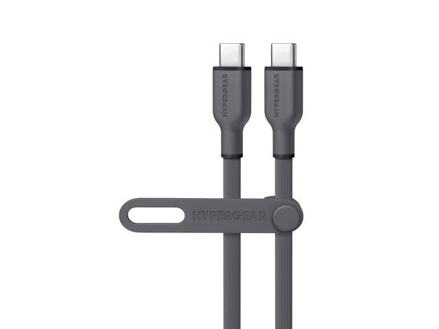 Click here for HyperGear Flexi PRO USB-C to USB-C Cable 6ft Grey prices