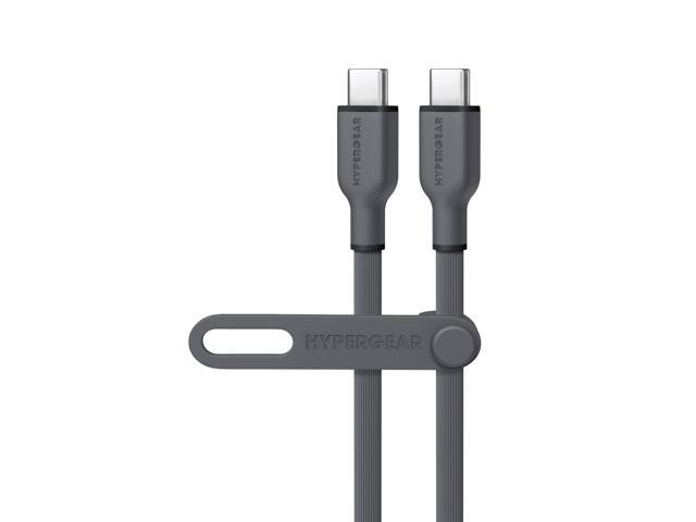 Click here for HyperGear Flexi PRO USB-C to USB-C Cable 10ft Grey prices