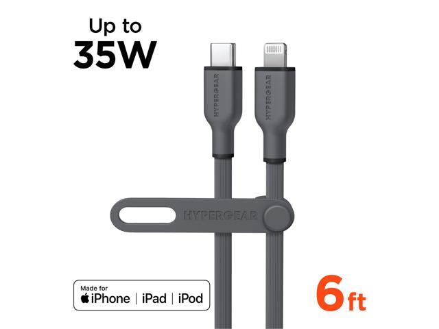 Click here for HyperGear Flexi PRO USB-C to Lightning Cable 6ft G... prices