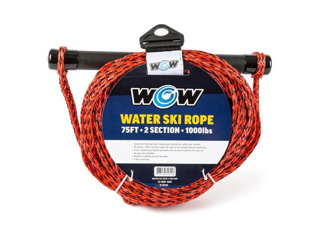 Click here for WOW Watersports 75ft 2-Section UV Treated Water Sk... prices