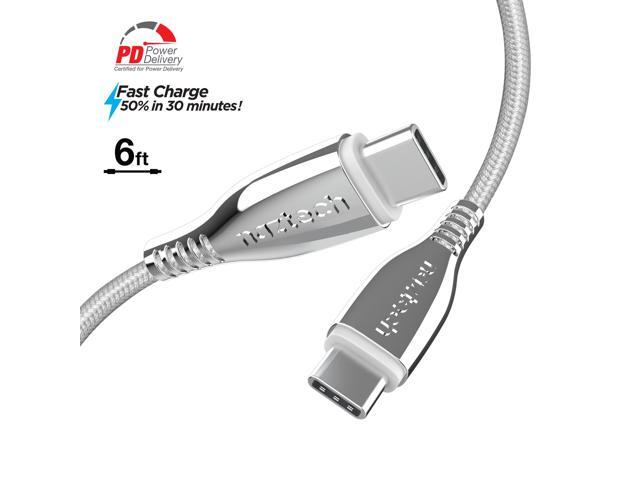 Click here for Naztech Titanium USB-C to USB-C Braided Cable 6ft prices