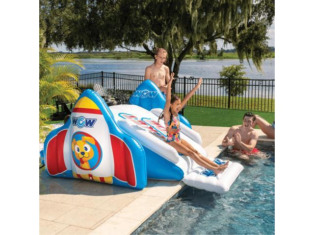Click here for WOW Watersports Rocket Pool Slide with Built-In Sp... prices