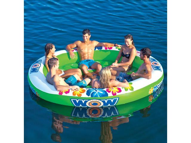 Click here for WOW Sports Floating 6 Person Water Lounge And Isla... prices