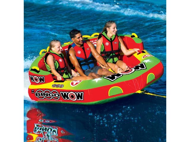 Click here for WOW Sports Bingo 1-3 Person Towable Water Tube For... prices