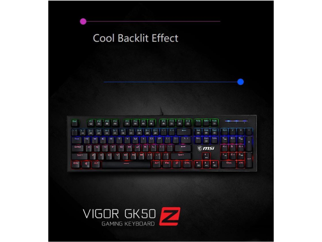 Click here for MSI GK50Z Ergonomic Design  Cool Exterior Anti-spl... prices