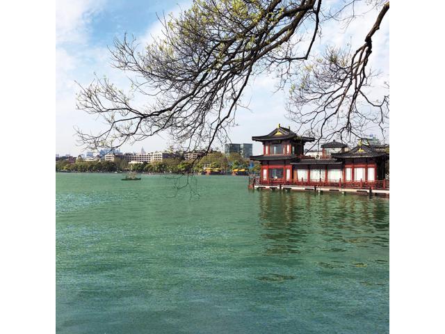 Click here for Lake View 40 x 40 Print On Canvas Painting Wall Ar... prices