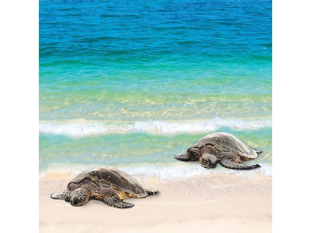 Click here for Seaturtle 40 x 40 Print On Canvas Painting Wall Ar... prices