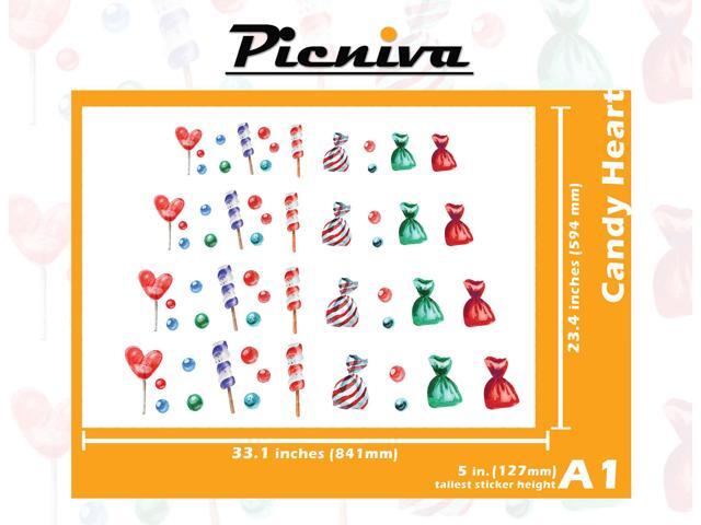 Click here for A1(5) Candy Heart Baby Kid Nursery Room Decal Stic... prices