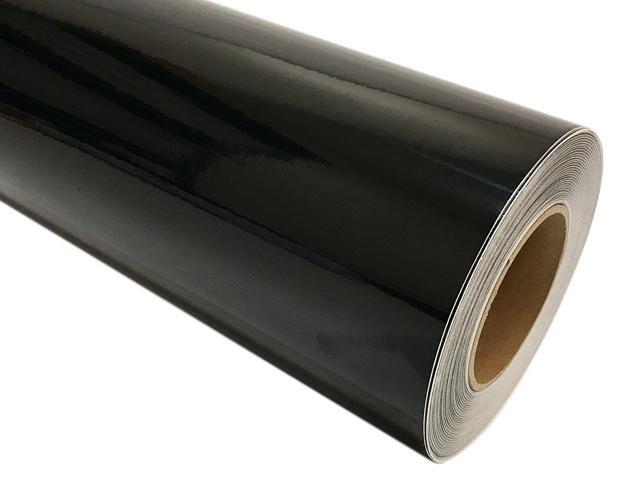 Click here for 24 x 20 ft Roll of glossy Black Repositionable Adh... prices