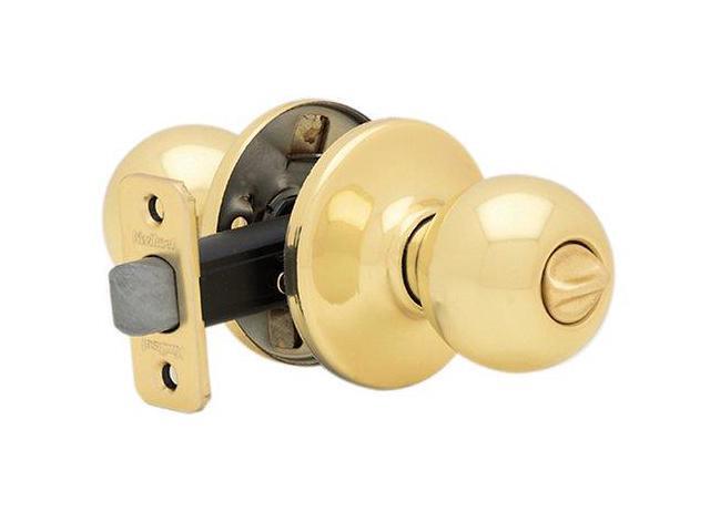 Click here for Kwikset Polo Polished Brass Bed & Bath Door Knob 3... prices