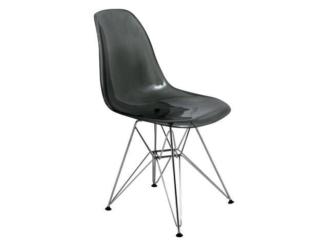 Click here for LeisureMod Cresco Transparent Black Molded Eiffel... prices