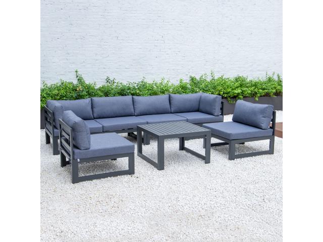 Click here for LeisureMod Chelsea 7-Piece Modern Outdoor Patio Se... prices