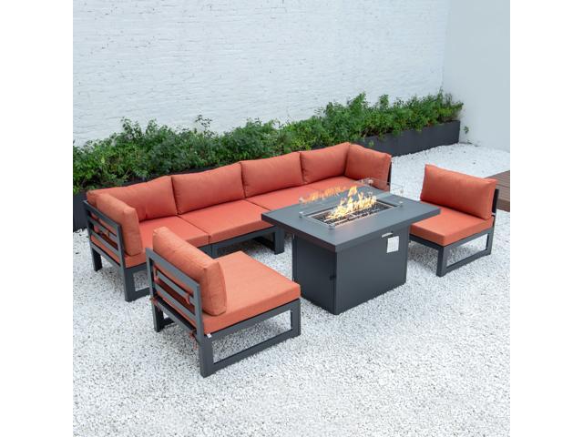Click here for LeisureMod Chelsea 7-Piece Modern Outdoor Patio Se... prices