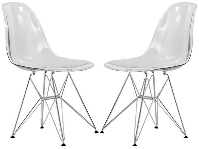 Click here for LeisureMod Cresco Modern Eiffel Base Molded Dining... prices