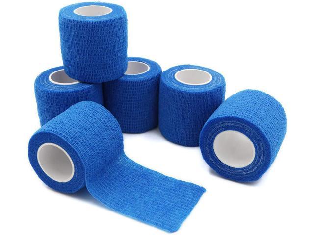 Click here for Self-Adherent Cohesive Bandage - Blue Medical Wrap... prices