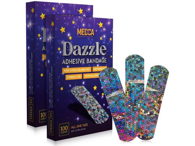 Click here for Glitter Bandages for Kids -(200 Count Box) Adhesiv... prices