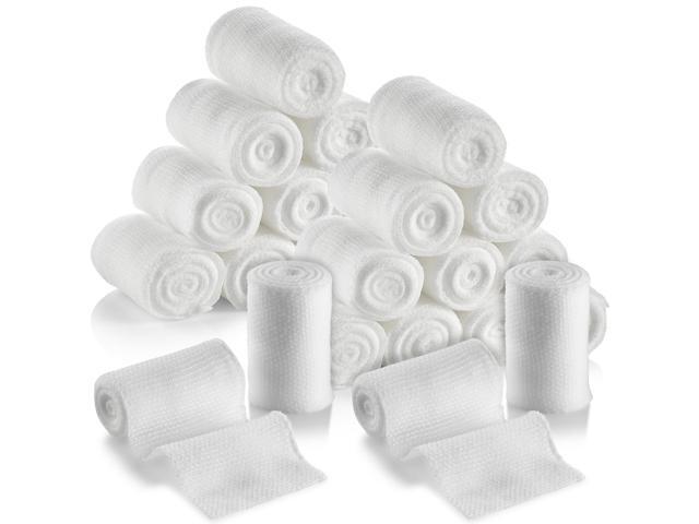 Click here for Gauze Bandage Rolls - Pack of 24  2 x 4.1 Yards Pe... prices
