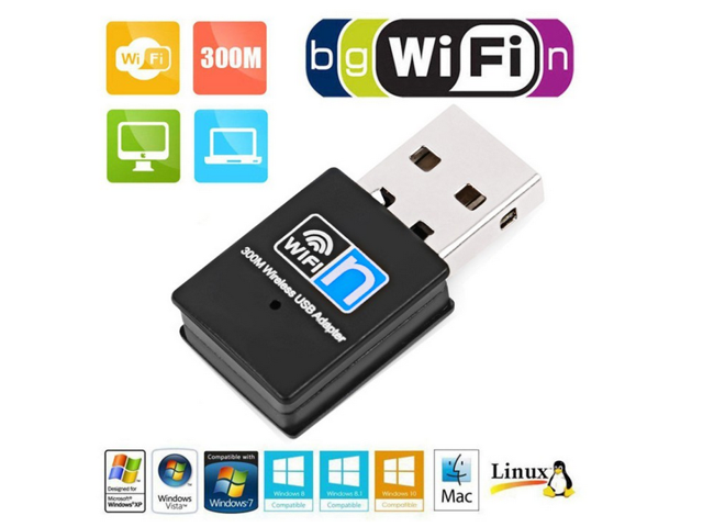 Click here for External 300Mbps 300M Mini USB WiFi Wireless Adapt... prices
