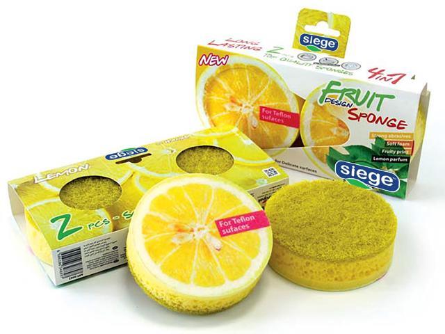 Click here for Siege 2 Sided Fruit Lemon Design Sponges (2 Pk)  6... prices