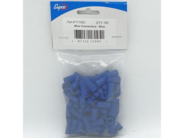 Click here for Supco Blue Wire Connectors  100 Pack  T1150C prices