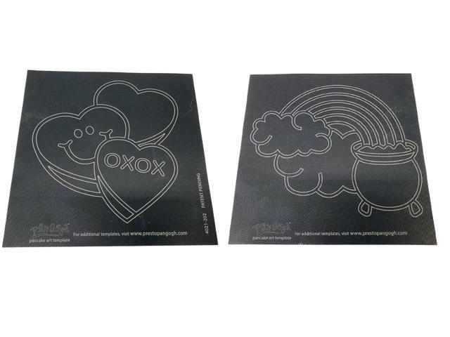 Click here for Presto Rainbow/Heart Template for PanGogh Pancake... prices